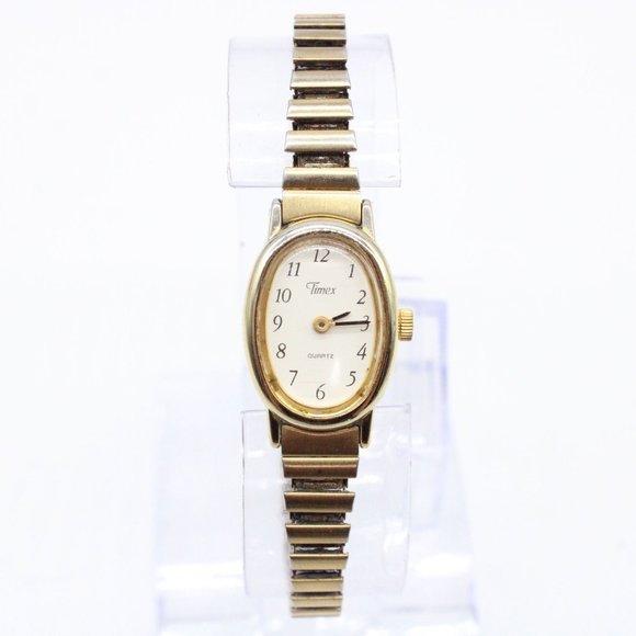 Timex | Accessories | Vintage Timex Watch Womens Gold Tone Stainless ...